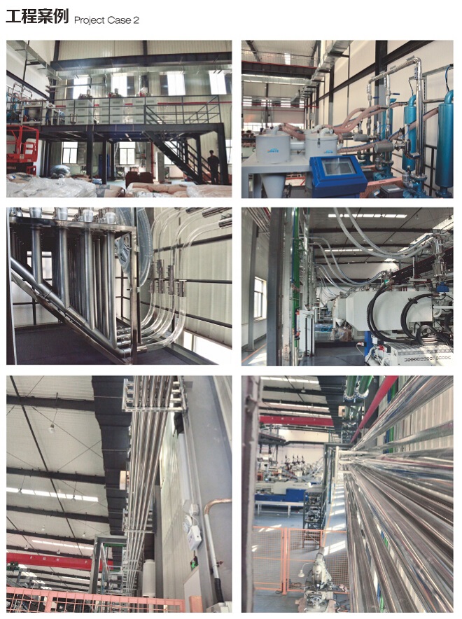 Plastic Industrial Loading Central Material Conveying Feeding System ...