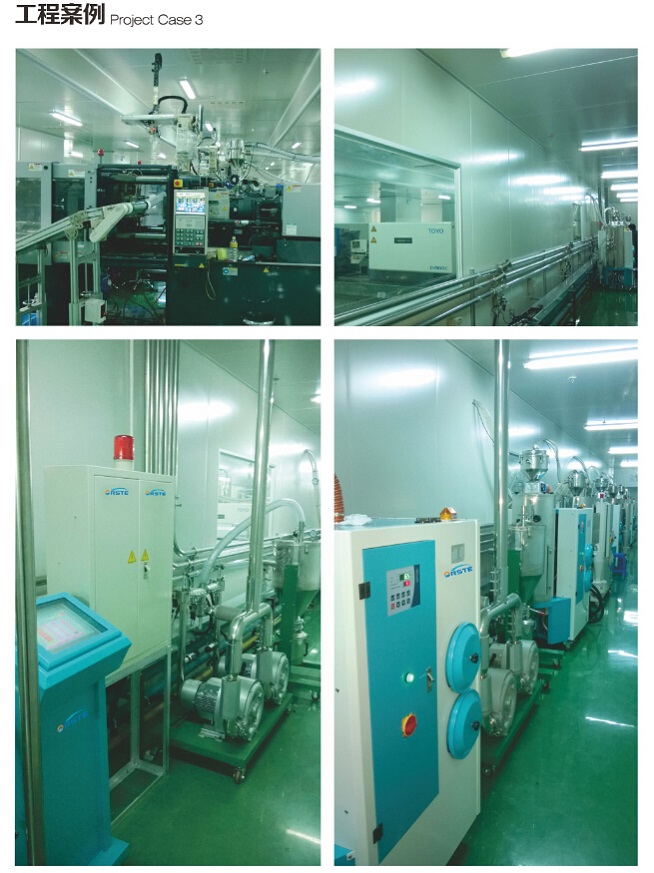 Plastic Industrial Loading Central Material Conveying Feeding System ...